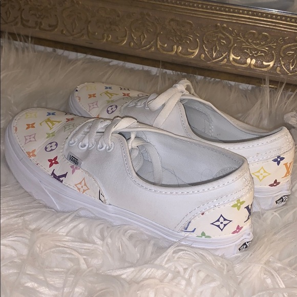 Vans | Shoes | Drip Creations Lv Vans | Poshmark